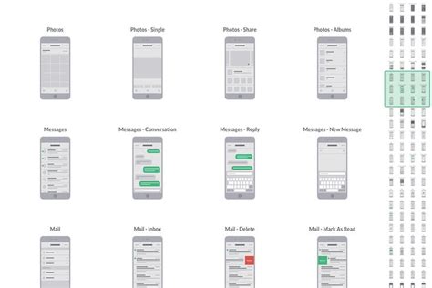 UX Flowchart Cards Flow Chart Business Icons Design Infographic Design Inspiration