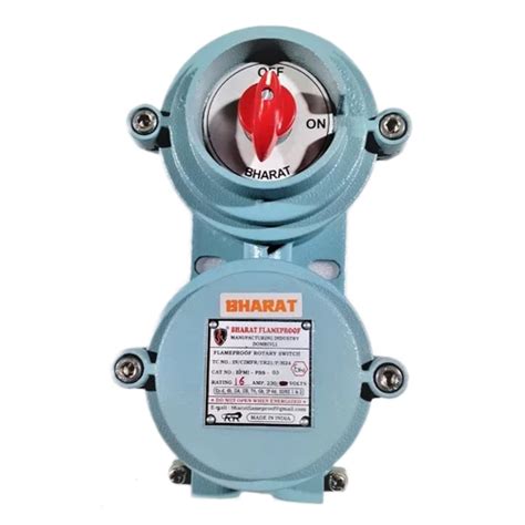 Flameproof Weatherproof Rotary Switch At 1250 00 Inr In Dombivli Instec India