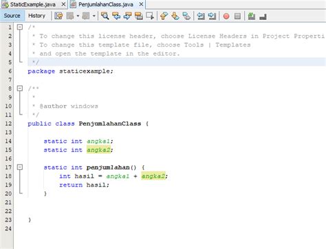 mengenal class method static dan non static serta contohnya di java