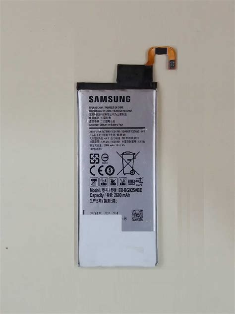 100 Original Samsung Galaxy S6 Edge Battery Replacement