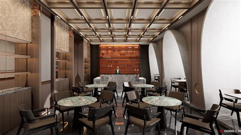 室内空间原创设计之渲染 酒店空间hotel 作品画廊 D5渲染器