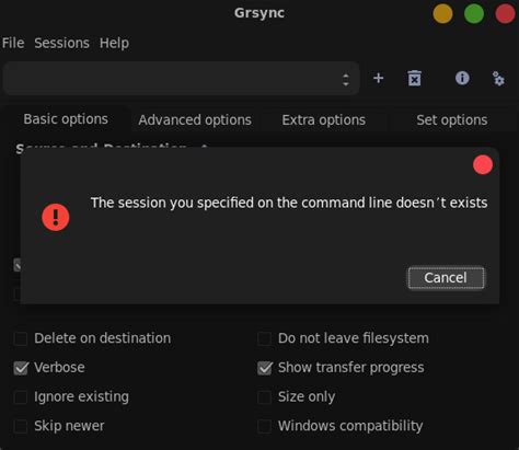 Had To Reinstall Zorin Os 16 Now Grsync Error General Help Zorin Forum