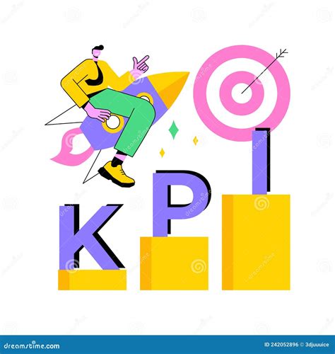 KPI Abstract Concept Vector Illustration Stock Vector Illustration