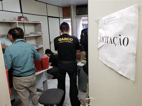 Operação Contra Fraude Em Licitações Faz Buscas Em Secretarias
