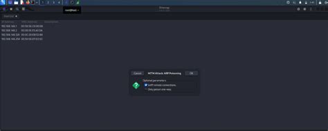 how to use ettercap to intercept and sniff passwords