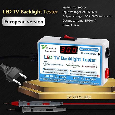 Led Lamp Tv Backlight Tester Multipurpose Led Strips Beads Test Tool Measurement Instruments For