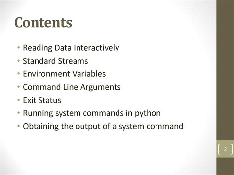 Solution Python Programming Unit 7 System Interaction With Python