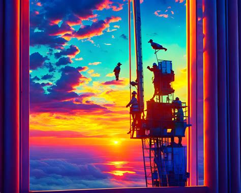 Ai Generated Scaffold Photos And Artwork Deep Dream Generator