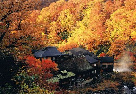 Лучшие термальные источники онсэны в Японии