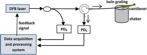 Schematic Of Dfb Laser Based Interrogation System For Twin Grating Download Scientific Diagram
