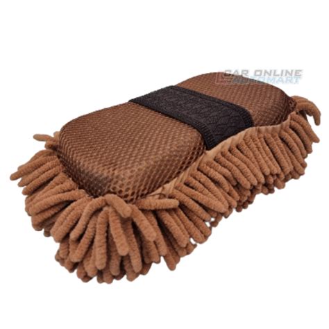Car Wash Microfiber Sponge Coral Kind Chenille Scrub Soft Anti