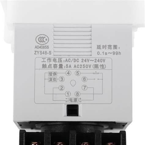 Buy Ac Dc Digital Led Time Delay Relay Switch 24 240v Delay Timer Relay