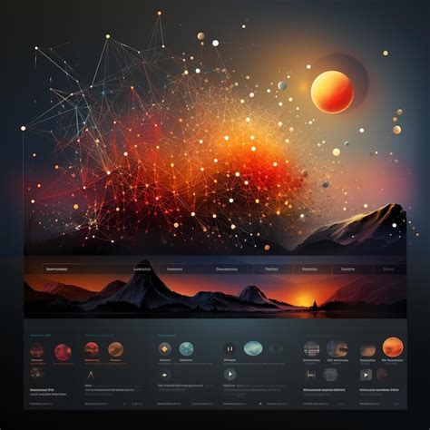 Premium Ai Image Interface Design Vector Image