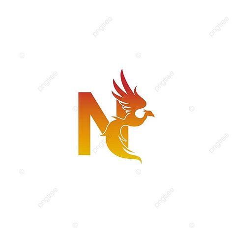 รปตวอกษรฟนกซธม N ไอคอนสำหรบการออกแบบโลโก เวกเตอร PNG เหยยว เครองราชอสรยาภรณ