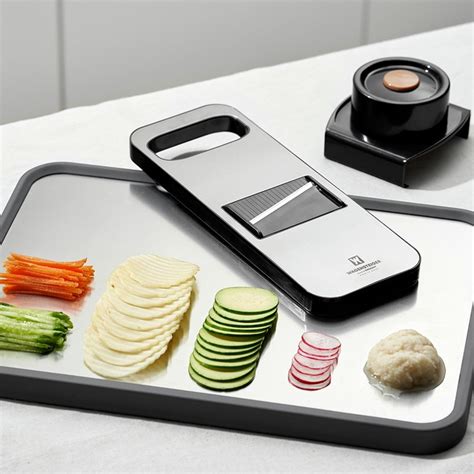 마그네틱 슬라이서 채칼 6종 칼날세트 자석 풀세트 만능 채칼 야채 채소 채썰기 감도 깊은 취향 셀렉트샵 29cm