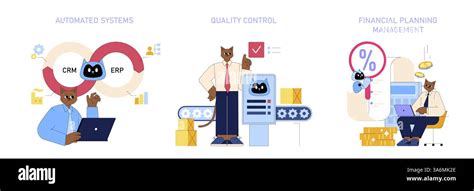 Ai Integration In Medium Sized Business Processes Illustrates Automated Systems Quality