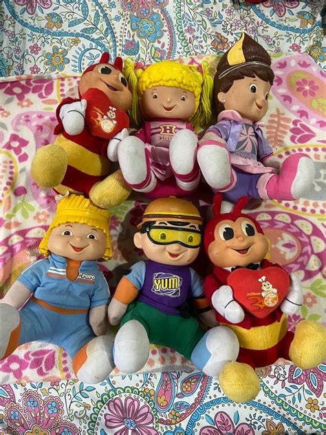 Jollibee Plush Toys Set Hobbies And Toys Toys And Games On Carousell
