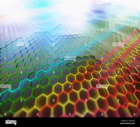 Graphene Sheet Illustration Stock Photo Alamy