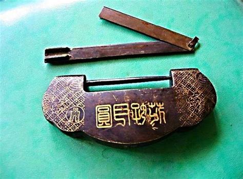中國古代鎖具欣賞圖6感覺像密碼鎖如意鎖花好月圓 每日頭條