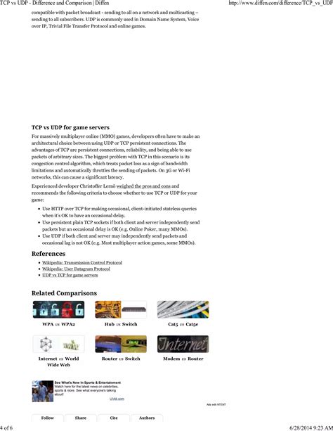 tcp vs udp difference and comparison diffen pdf