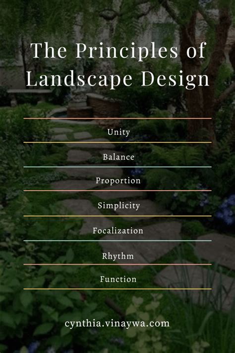 The 7 Basic Principles Of Landscape Design Sustainable Design Spaces