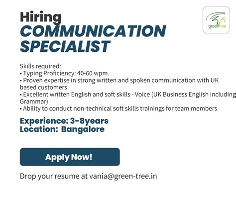 Greentree Advisory Services Pvt Ltd On Linkedin Bangalore Hiring Experience Communication