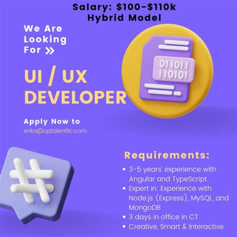 Erika Colón On Linkedin Uideveloper Uxdeveloper Nodejs Connecticutjobs Hybrid Mysql Mongodb