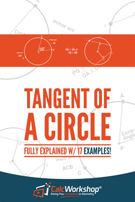 Tangent Of A Circle Fully Explained W Examples Tangent Of A Circle Fully Explained W Examples