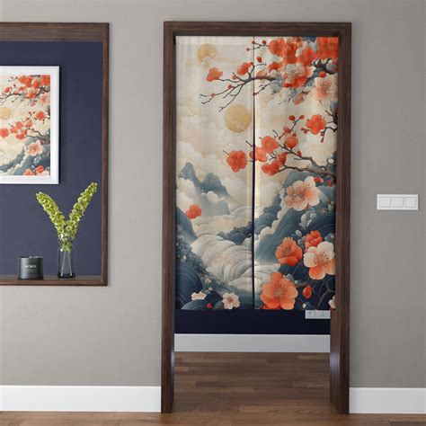 Nanbowan Japanese Style Door Curtain Thermal Insulated Privacy Noren
