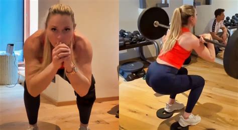 Lindsey Vonn Shocks The World With Intense Workout Video Just Days