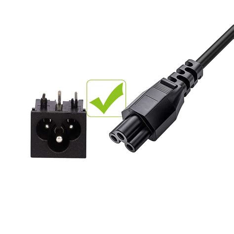 Panel Mount Plug Adapter Ac 250v 2 5a Iec C6 Makers Electronics