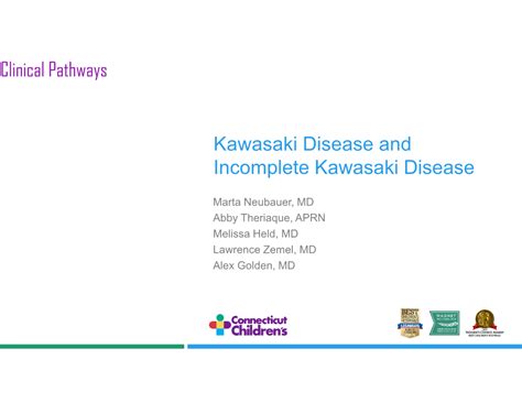 Clinical Pathways Kawasaki Disease And Incomplete Kawasaki Disease
