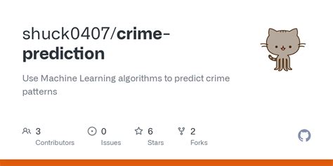 github shuck0407 crime prediction use machine learning algorithms to