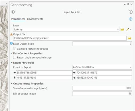 Export Raster To Kmz In Arcgis Pro Gis Tutorial