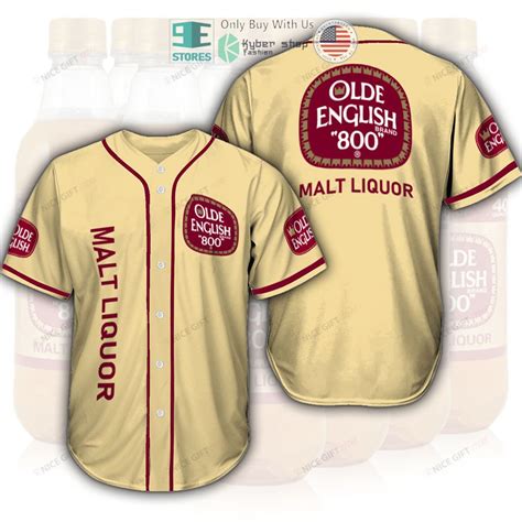 Best Malt Liquor Olde English 800 Logo Baseball Jersey • Shirtnation