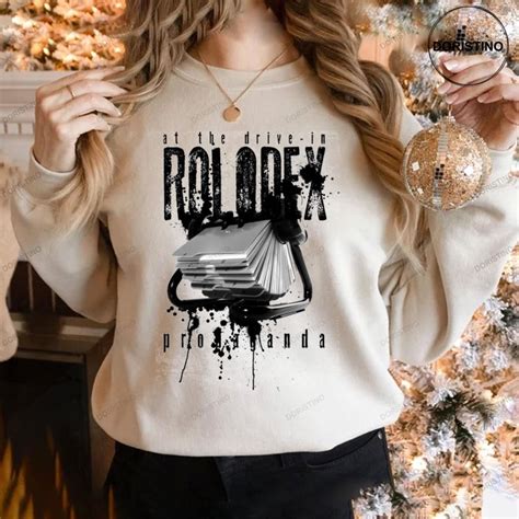 Rolodex Propaganda At The Drive In 1 Limited Edition T Shirt