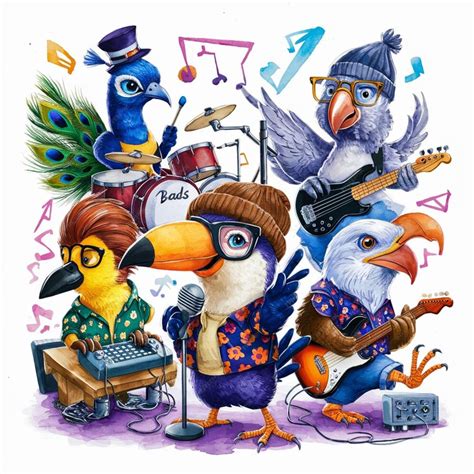 The Bird Bard Premium Ai Generated Image