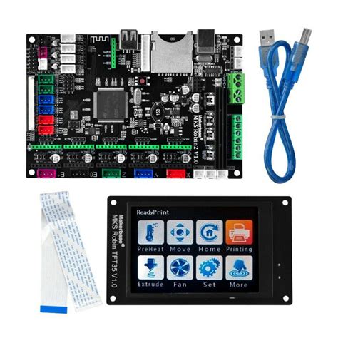 Mks Robin Stm32 V2 3 Printer Controller With Tft Touch Screen Display