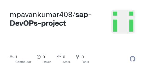 Github Mpavankumar408sap Devops Project