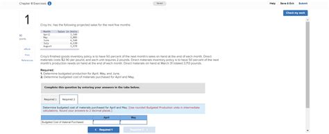Solved Chapter 8 Exercises Saved Help Save And Exit Submit