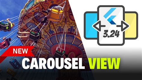 Flutter Release 324 New Carouselview Tutorial Youtube