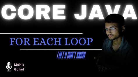 🔄 For Each Loop In Java Easy Way To Iterate Arrays Youtube