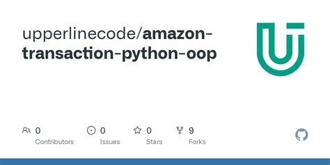 GitHub Upperlinecode Amazon Transaction Python Oop
