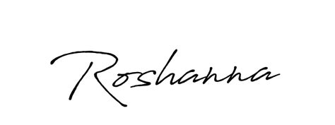 99 Roshanna Name Signature Style Ideas Cool Name Signature