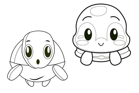Chibi Pokemon Coloring Pages