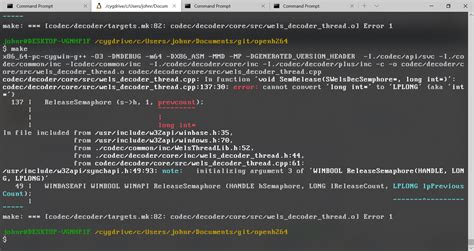 Compilation On Cygwin · Issue 3311 · Ciscoopenh264 · Github