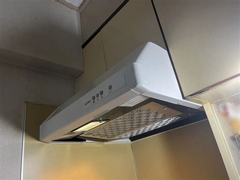 東京都台東区 浅型レンジフード（ターボファン）交換 施工例・ブログ 東京・千葉の換気扇なら換気扇工事専門店 換気扇館