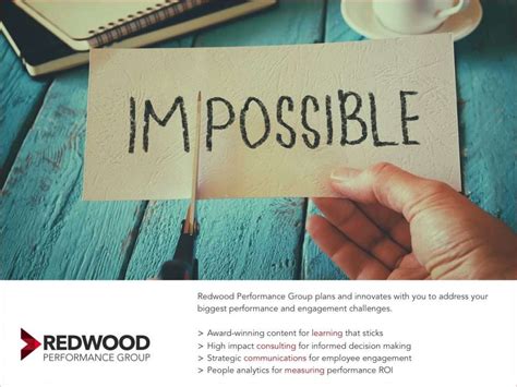 Redwood Performance Group Redwood Performance Group