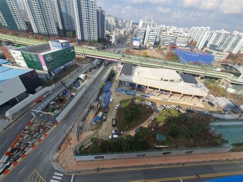 202211월 공사 진행 현황 공사진행 현황 별내선 암사~별내 복선전철 4공구 건설공사