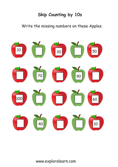 Reverse Mix Skip Counting Worksheets Exciting Numerical Challenges For 2 6 Year Olds